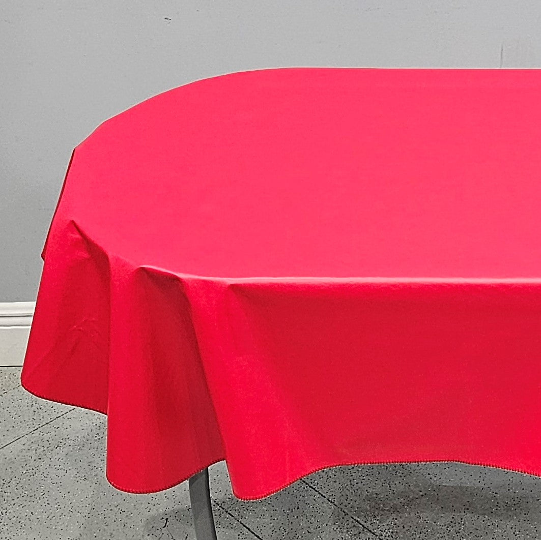 Oval Vinyl Tablecloths