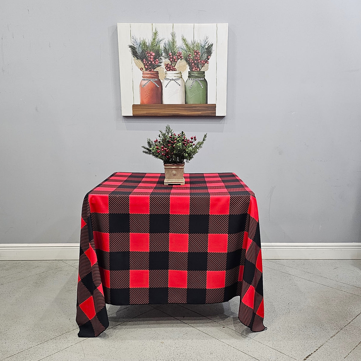 Plaid Tablecloths