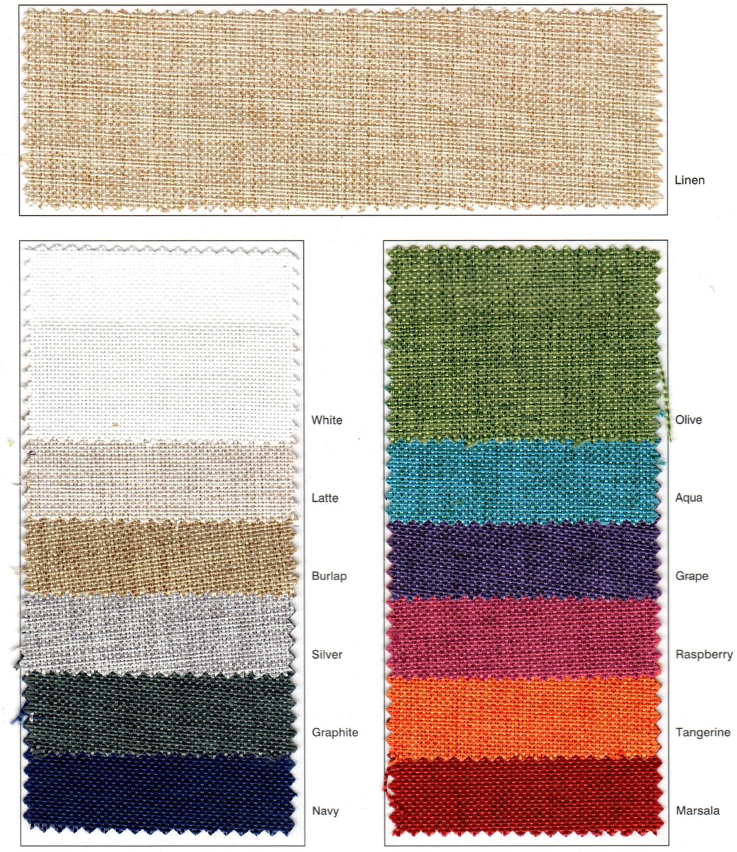 English Linen Color Swatches
