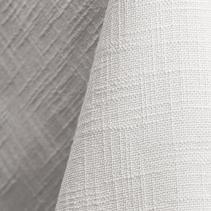 White 120" Round Panama Tablecloth