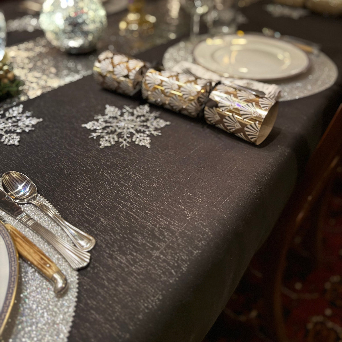 Rectangular Romance Iridescent Tablecloth