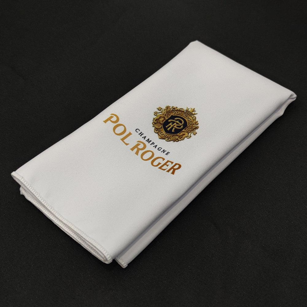 Custom Printed Spun Cloth Napkins With Logo or Wedding Text