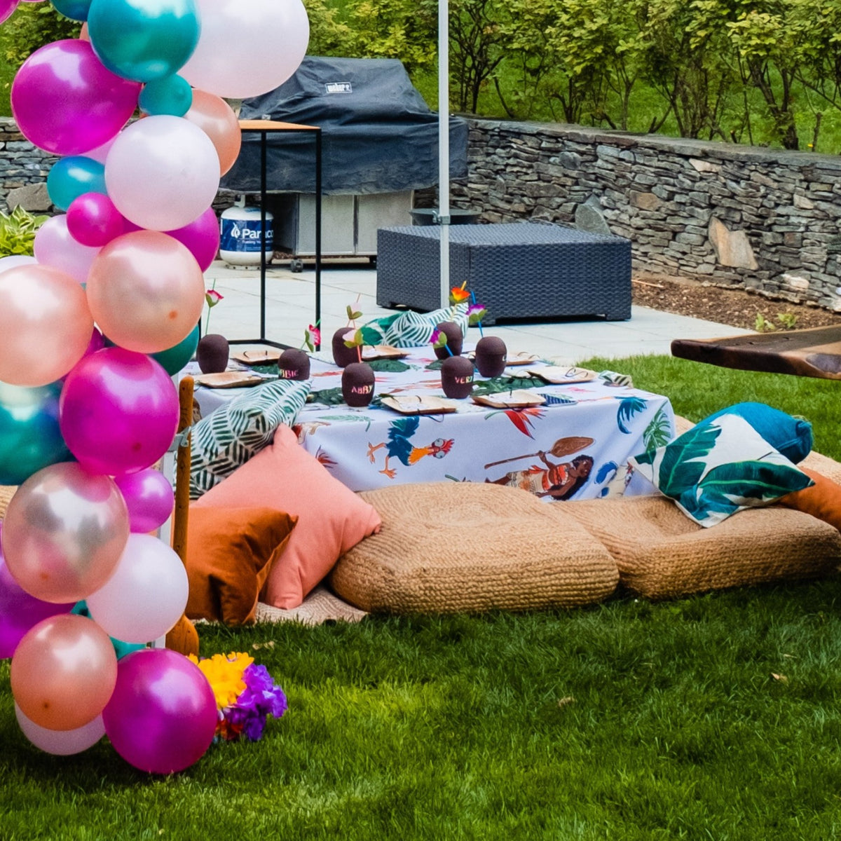 Custom Printed Tablecloth, Custom Size Table Cover