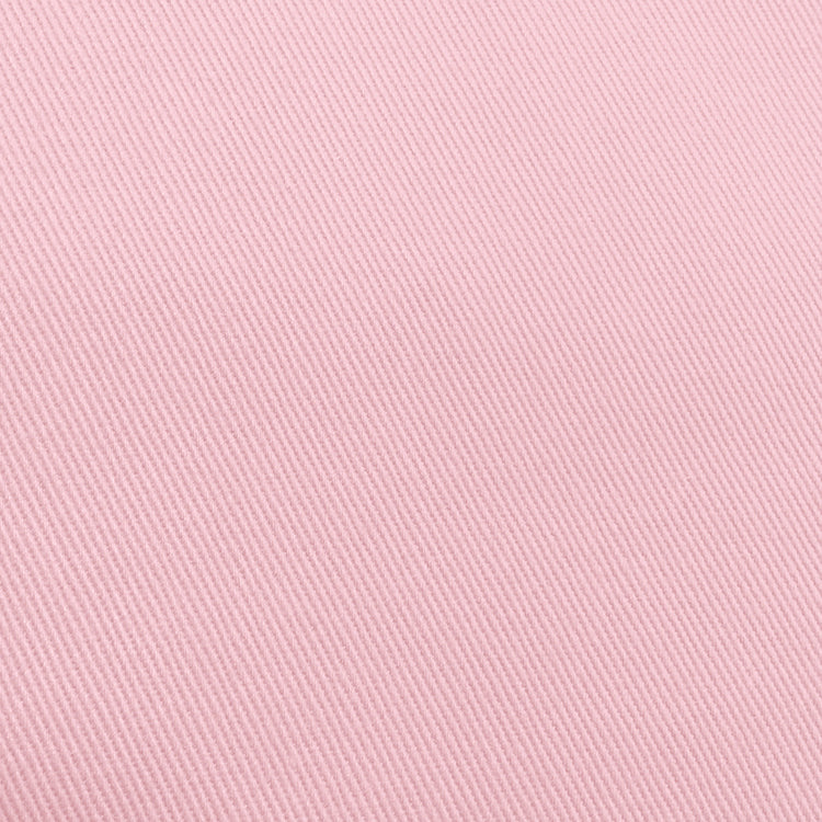 Light Pink 132" Round Poly Cotton Twill Tablecloth