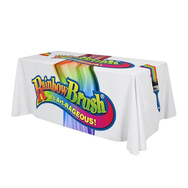 6' Custom Printed Table Throw - All Over Print
