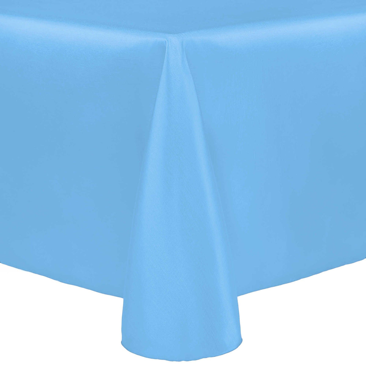 Light Blue 60" x 120" Rectangular Majestic Tablecloth