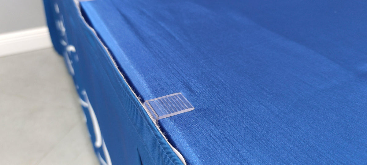 Medium ¾" To 1 ¾" Velcro® Table Skirt Clips