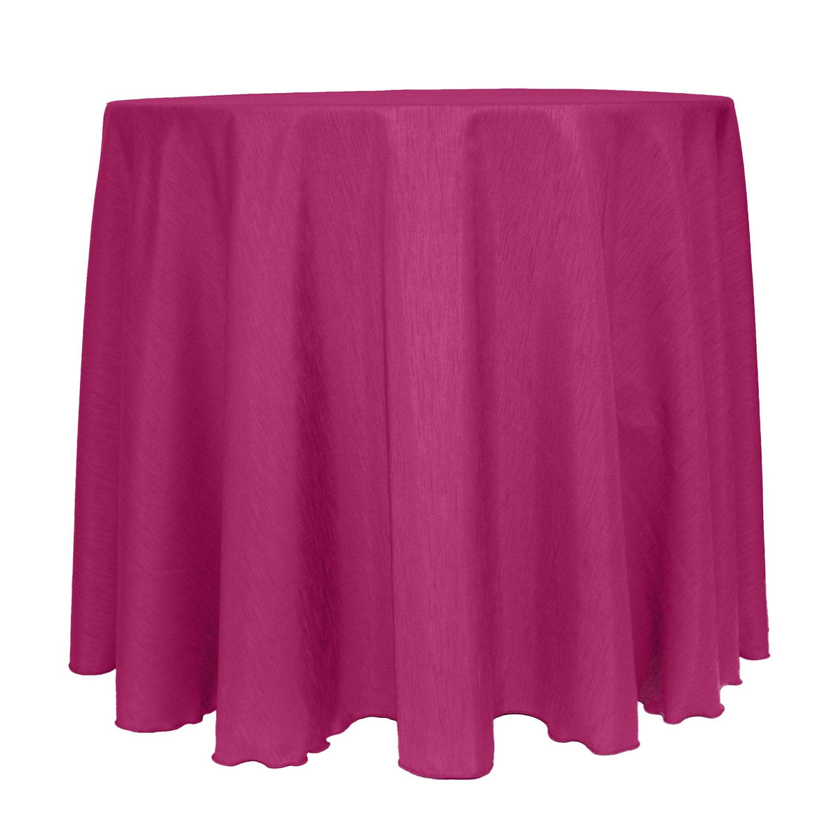 Raspberry 132" Round Majestic Tablecloth