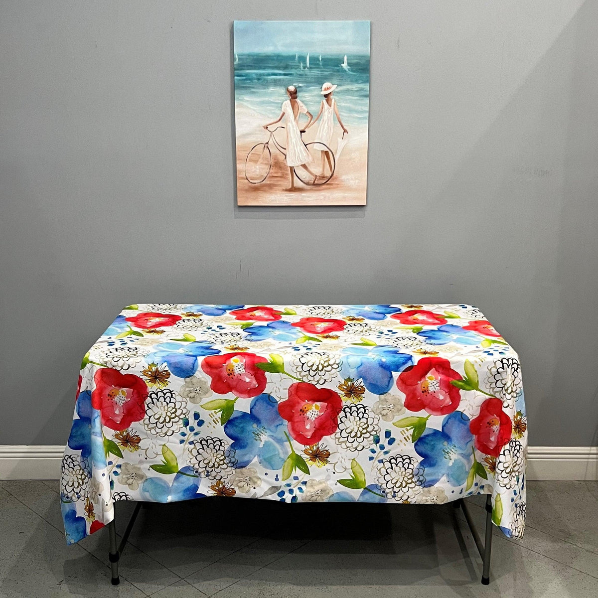 Floral Tablecloth and Palm Tablecloths, All Sizes