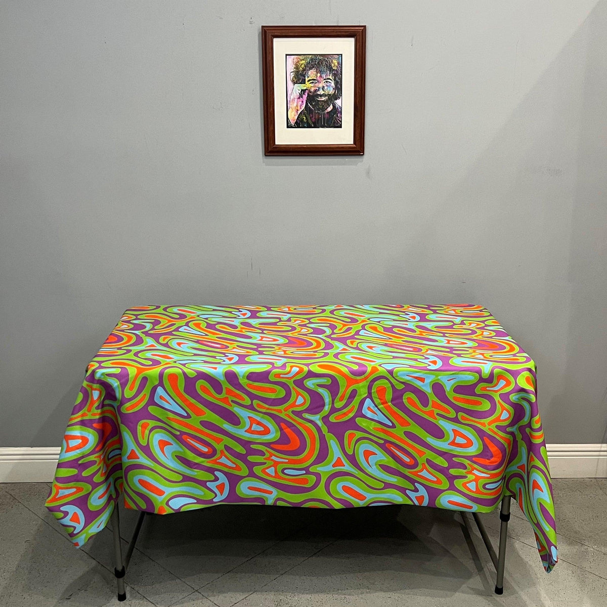Psychedelic Print Tablecloths
