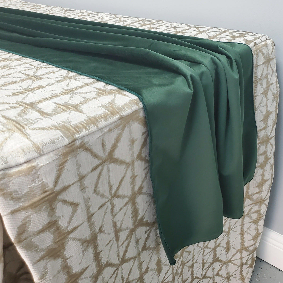 Rectangular Shibori Hex Tablecloth