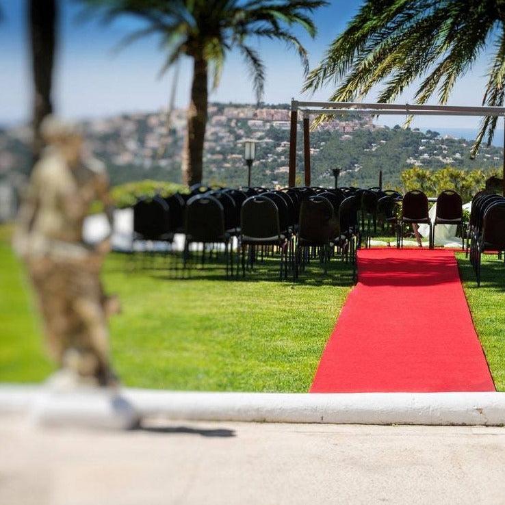 Red Velvet Wedding Aisle Runner Special