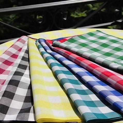 Rental Poly Check Napkins