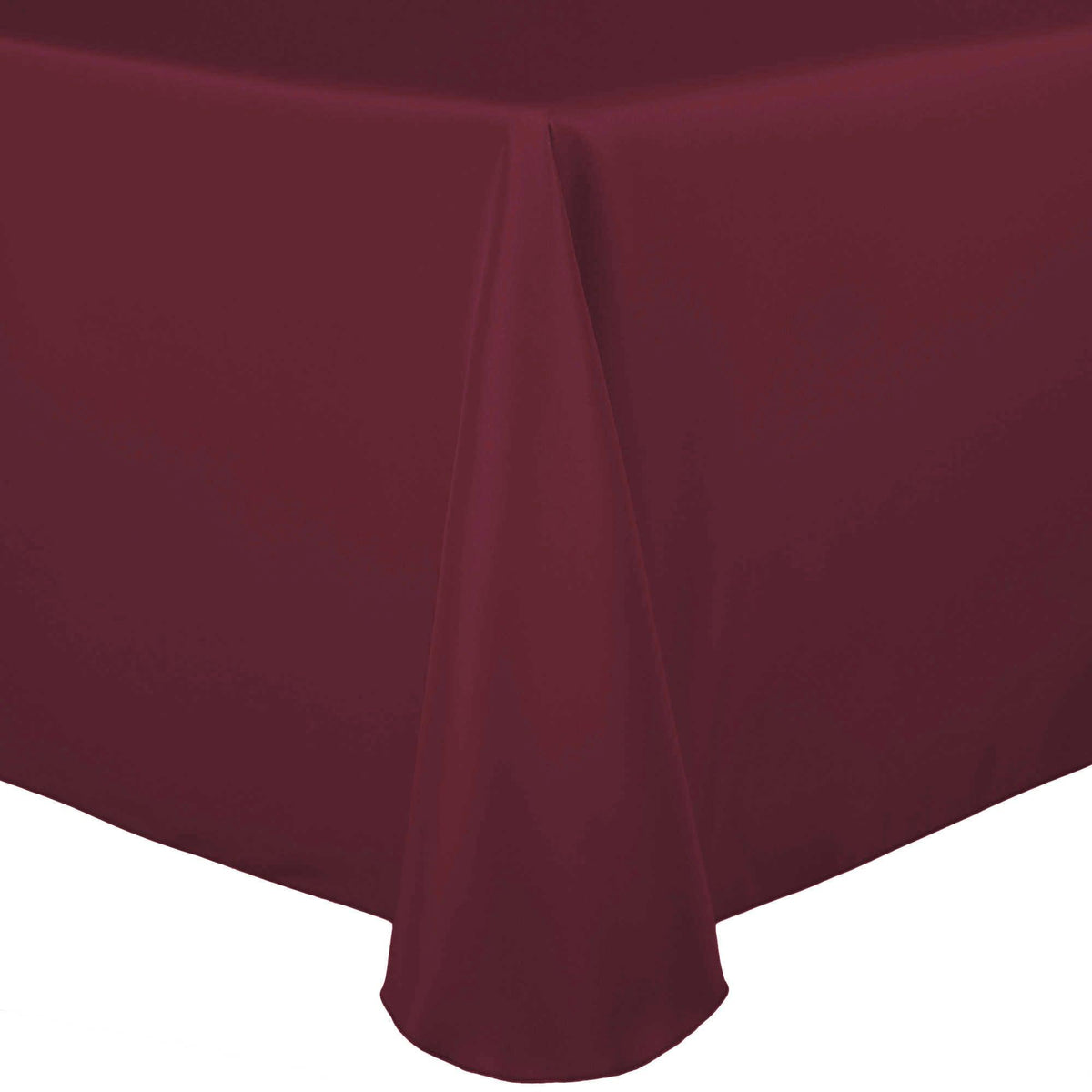 Ruby 60" x 120" Rectangular Poly Premier Tablecloth